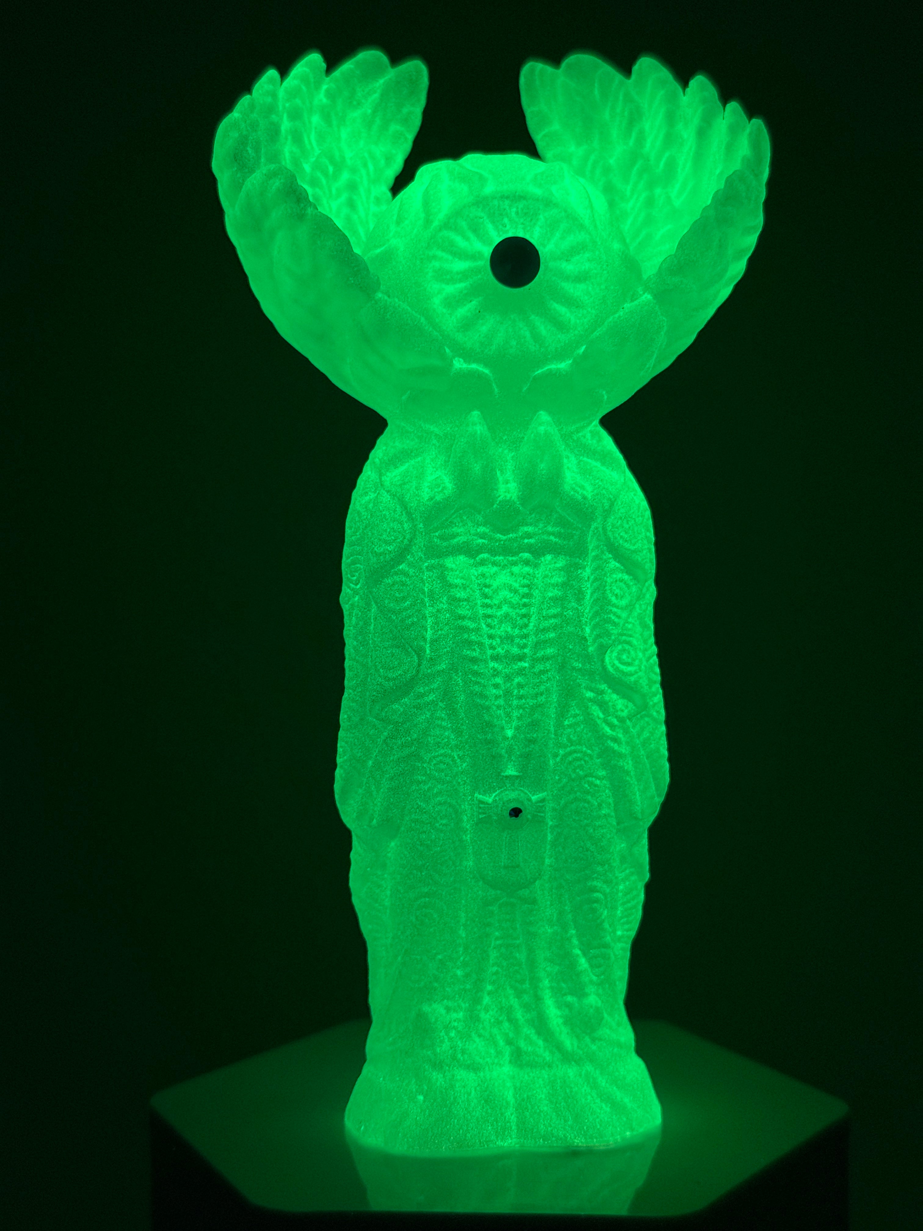 Winged One True God of the Blessed Universe: Heaven Glow Green – Zimot