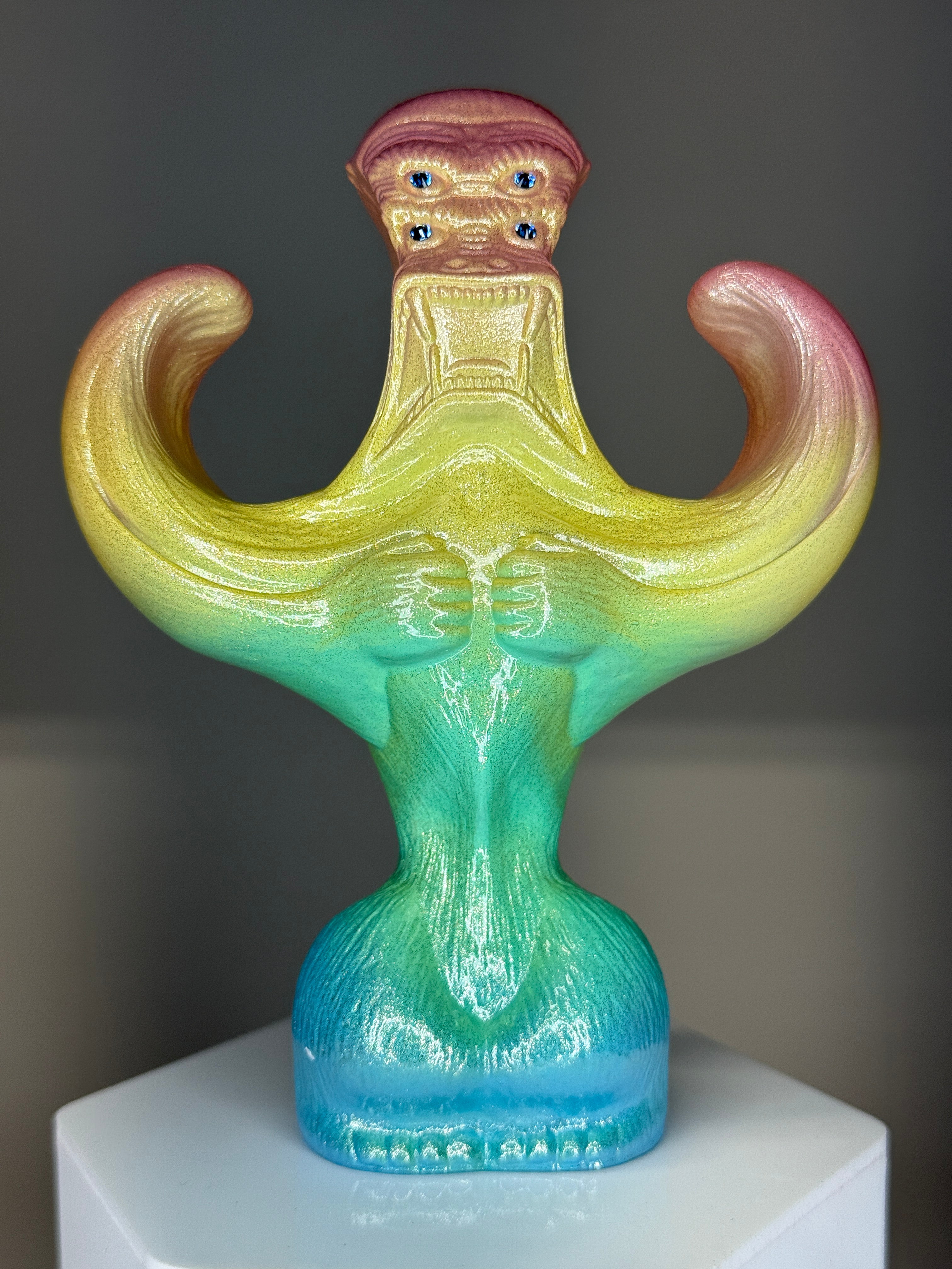 Breaking Wave Ape: Pastel Rainbow/Mirror Flake – Zimot
